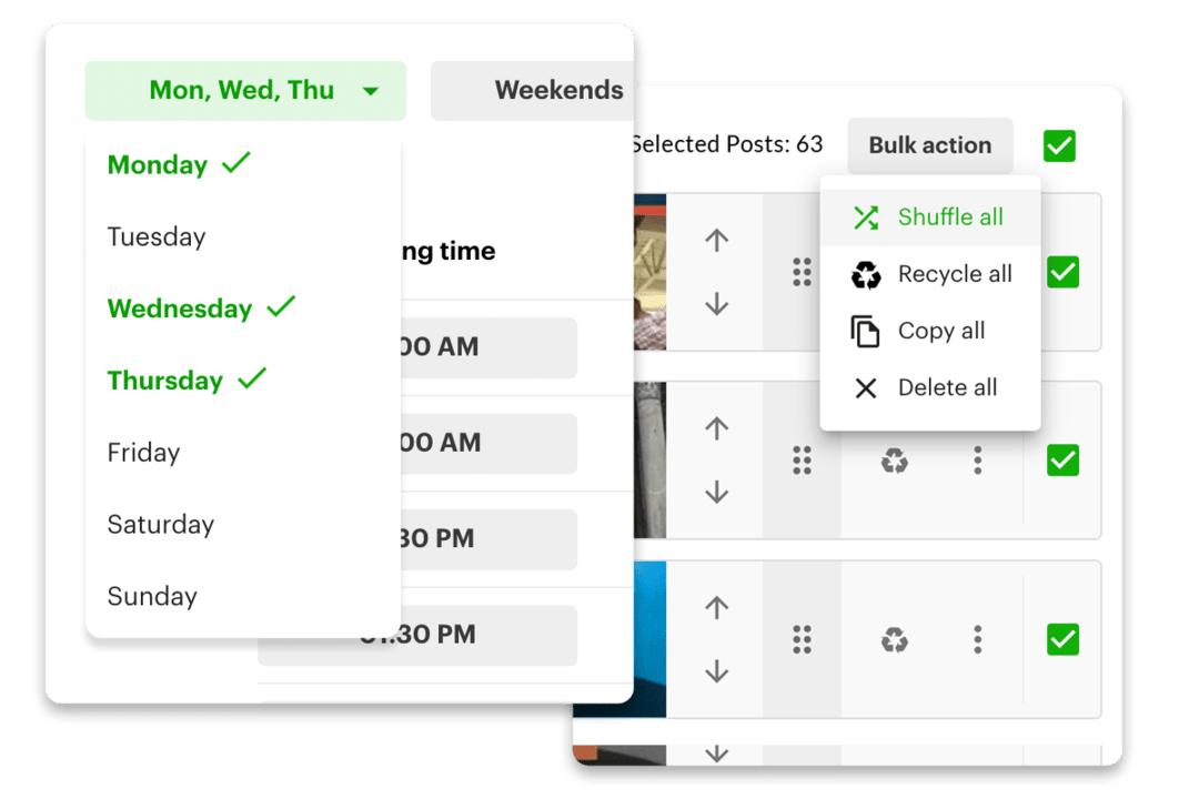 Schedule: Automate your social publishing schedule